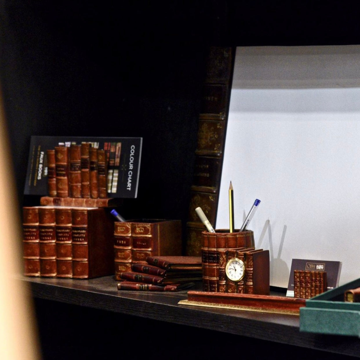 Home and office accessories, handmade in the style of antique books ...